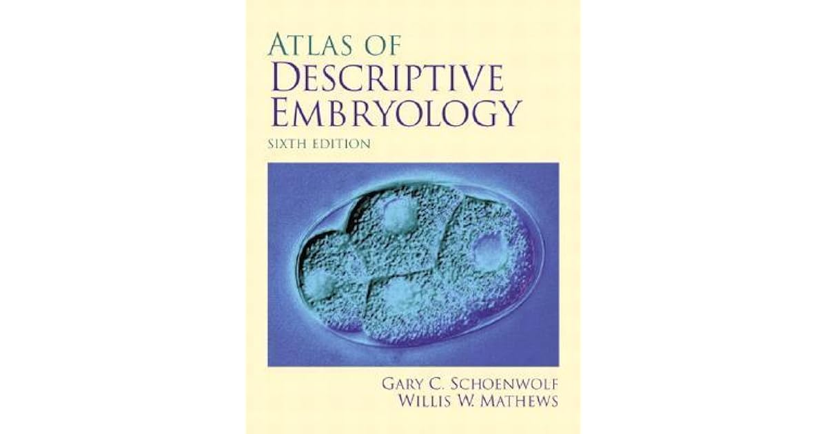 Atlas Of Descriptive Embryology by Gary C. Schoenwolf