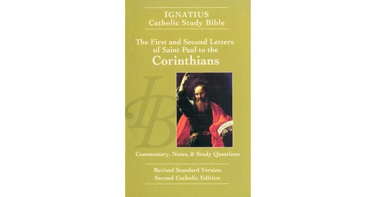 Ignatius Catholic Study Bible: The First and Second Letters of Saint ...
