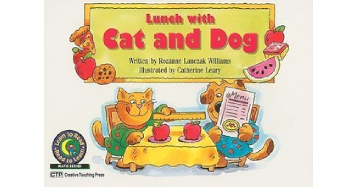 Lunch with Cat and Dog by Rozanne Lanczak Williams