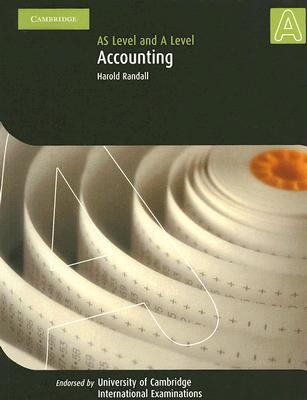 Accounting a Level and as Level by Harold Randall