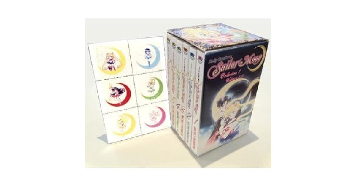 Sailor Moon Box Set 1 (Vol. 1-6) by Naoko Takeuchi