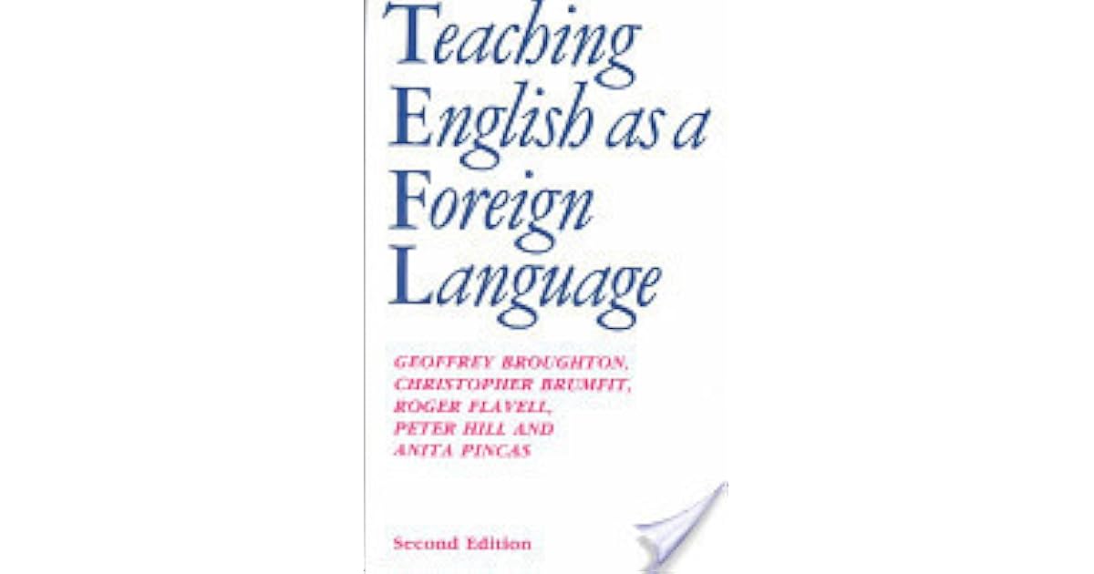 Teaching English as a Foreign Language by Geoffrey Broughton