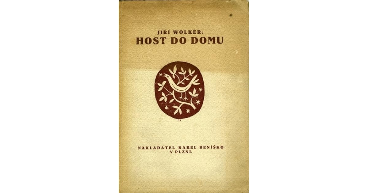 Host do domu by Jiří Wolker