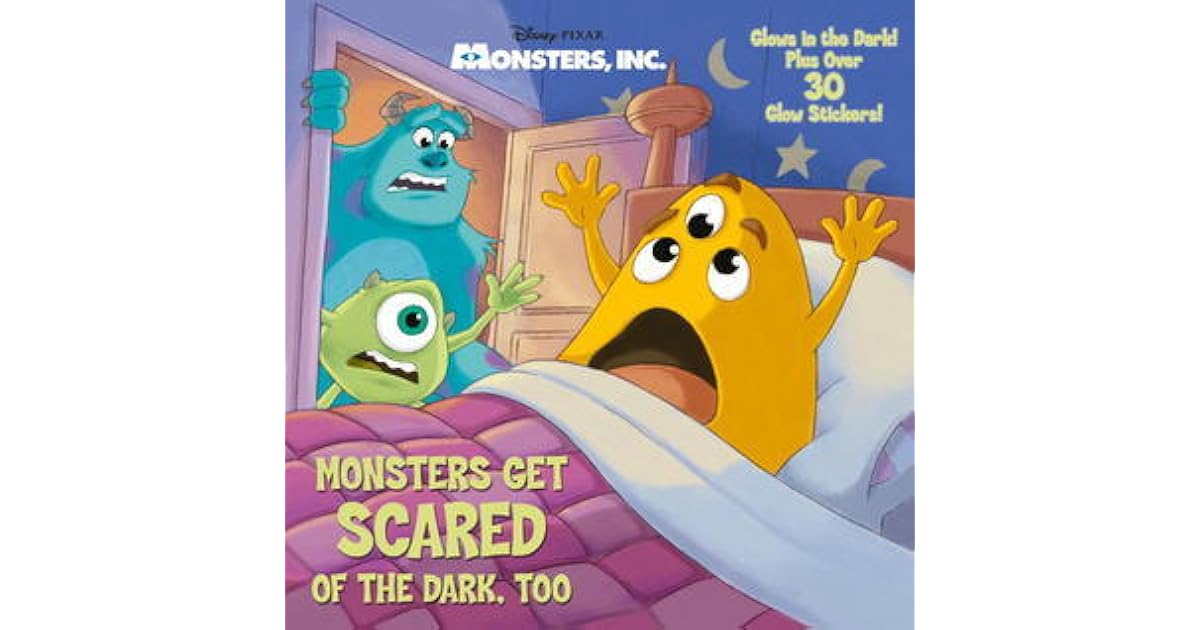 Disney Pixar - Monsters, Inc. Monsters Get Scared of the Dark, Too by ...