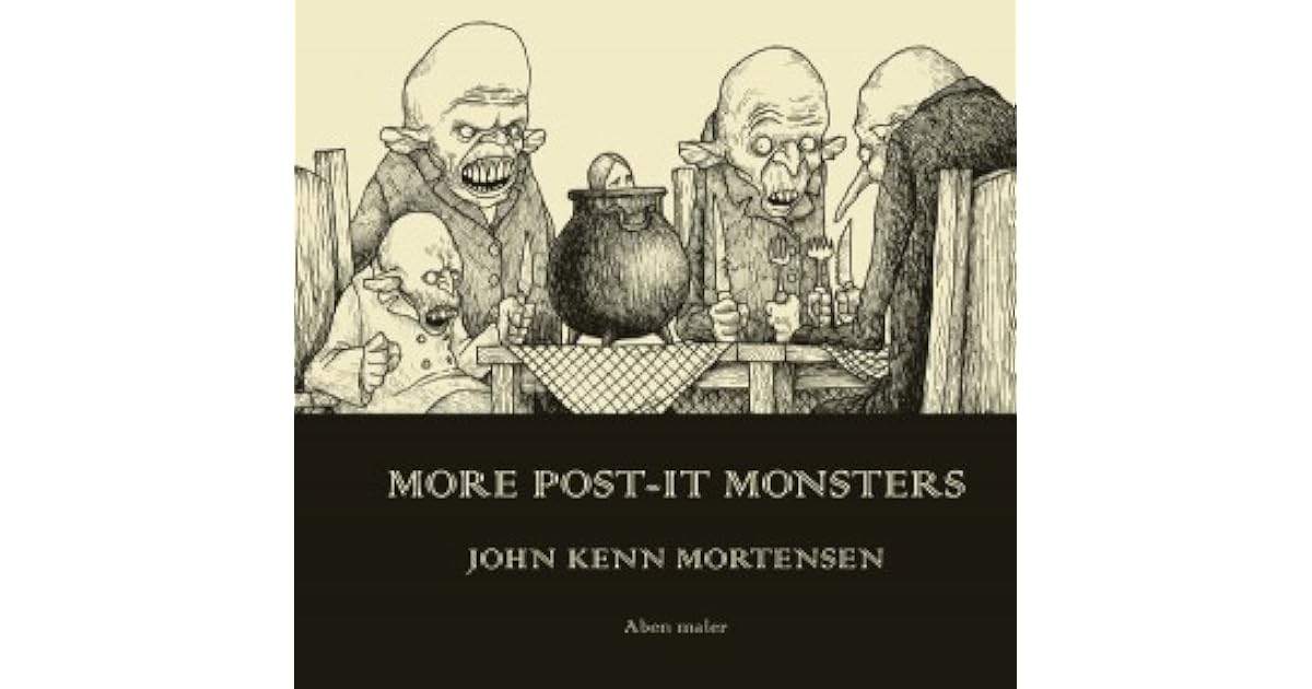 More Post-It Monsters by John Kenn Mortensen