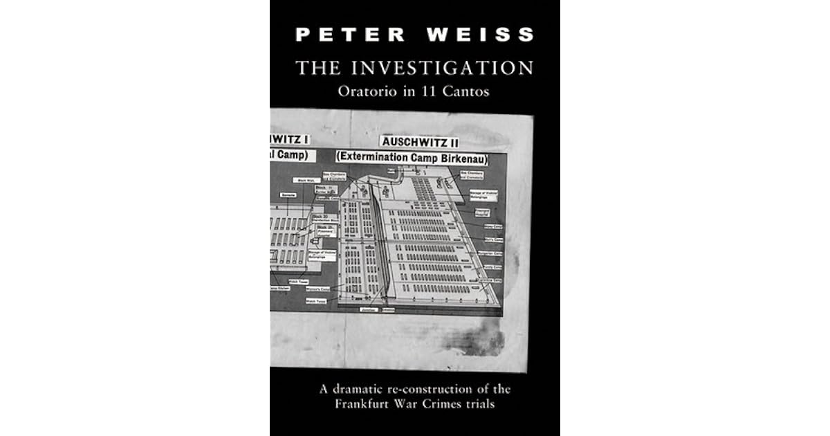 The Investigation by Peter Weiss