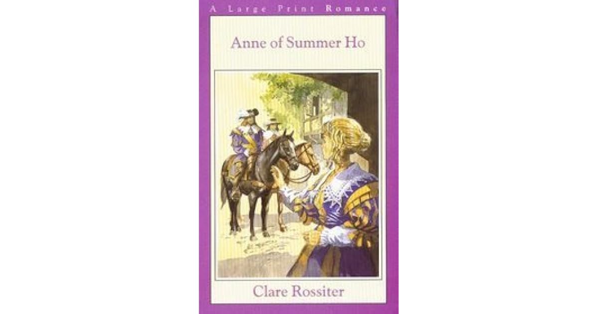 Anne of Summer Ho by Clare Rossiter