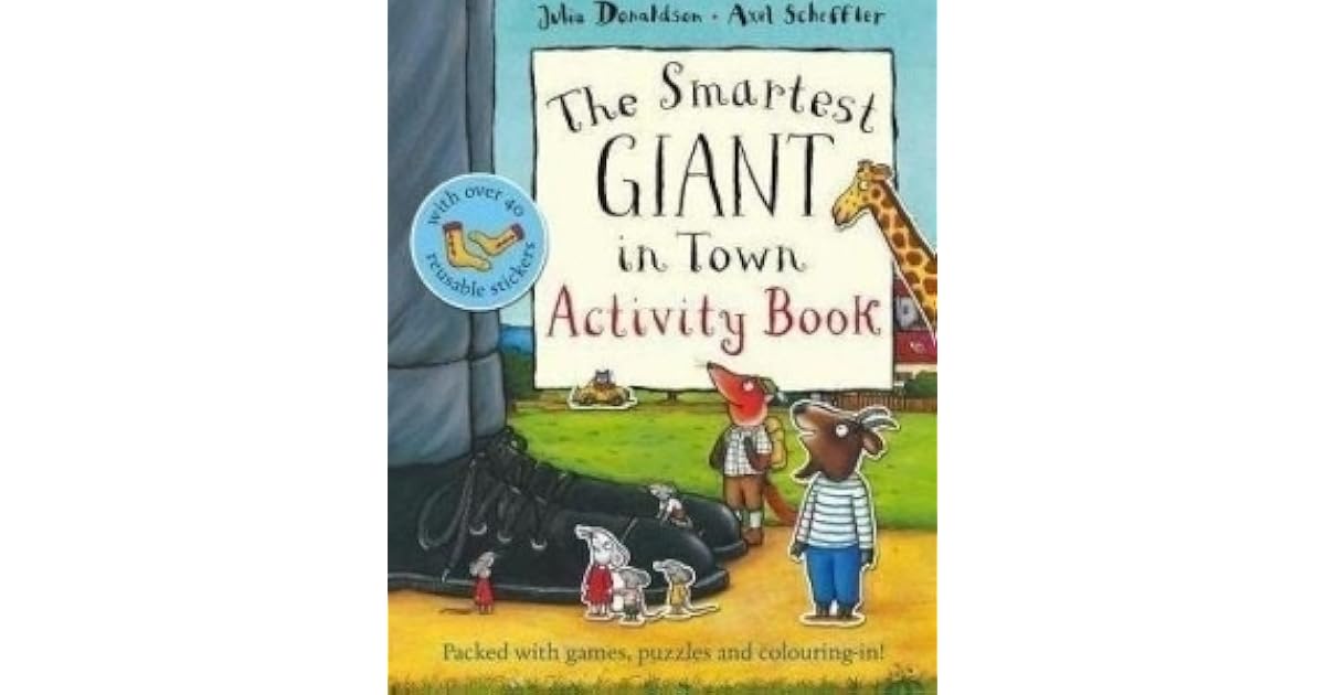 The Smartest Giant in Town Activity Book by Julia Donaldson