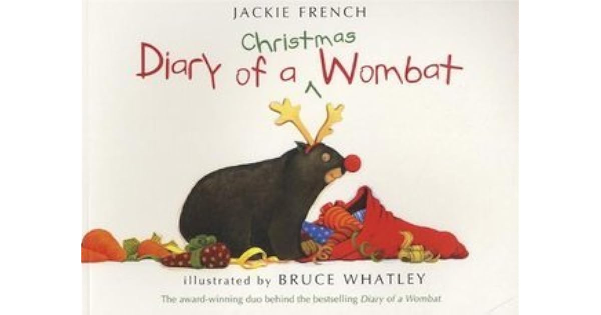 Diary of a Christmas Wombat by Jackie French