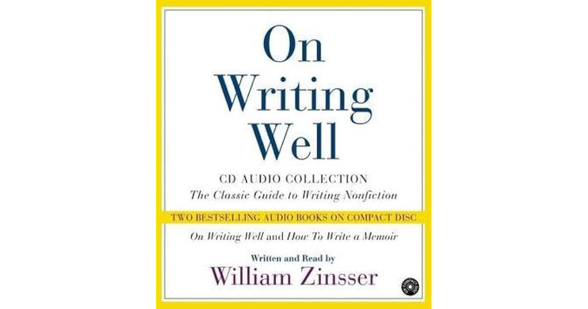 On Writing Well Audio Collection by William Zinsser