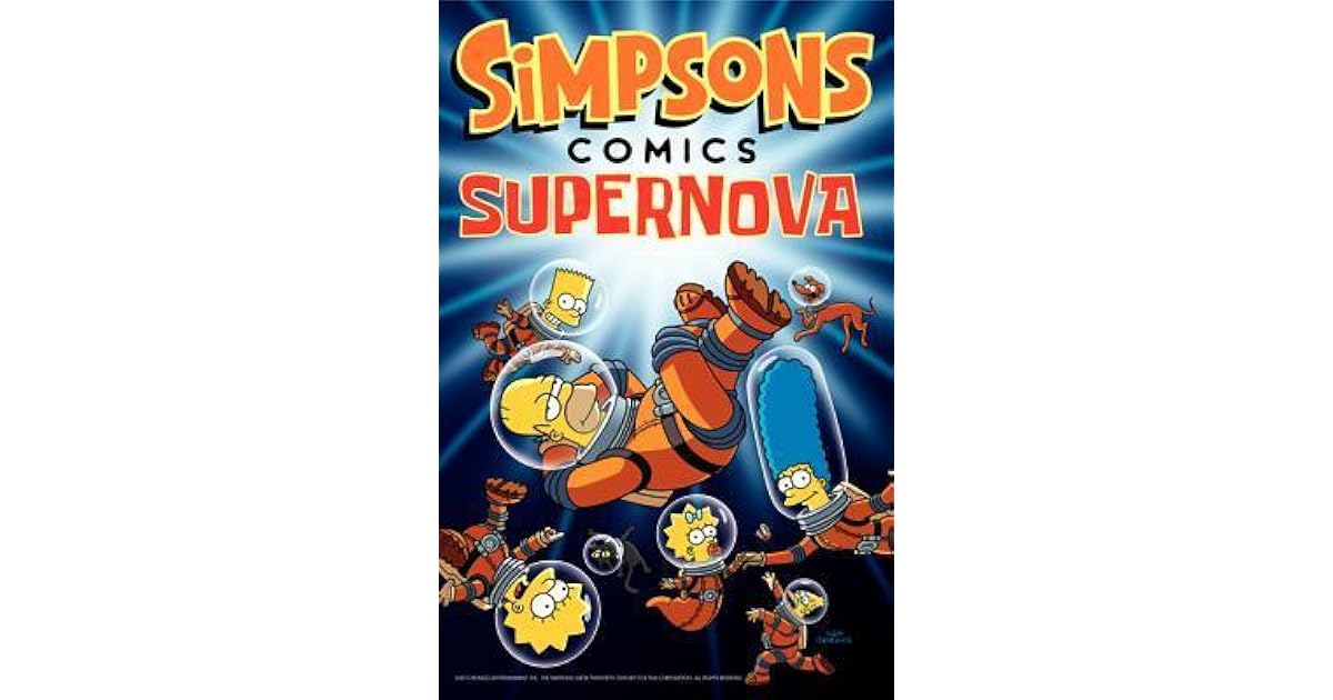 Simpsons Comics Supernova by Matt Groening