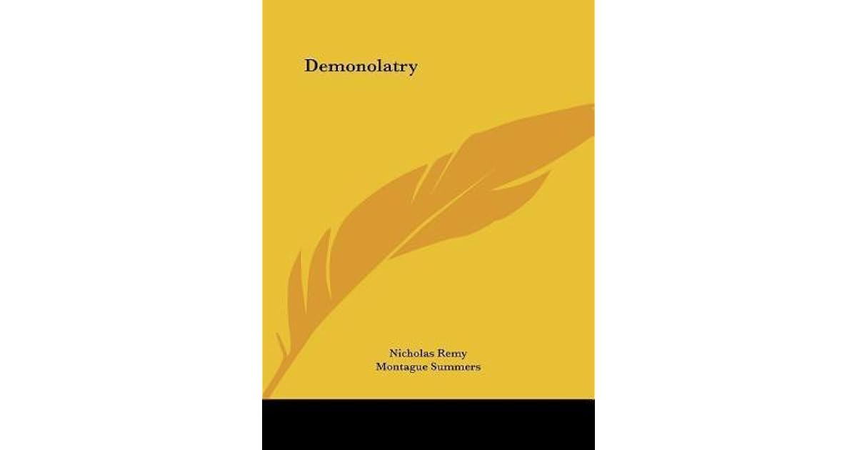 Demonolatry by Nicholas Remy