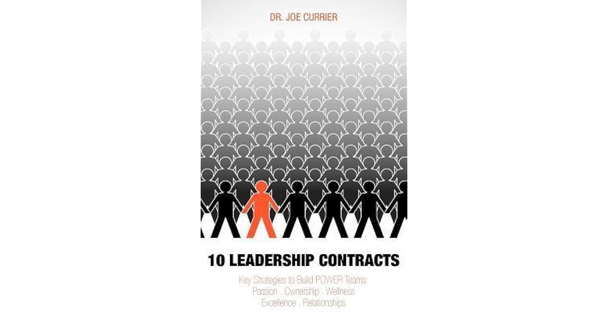 10 Leadership Contracts: Key Strategies to Build POWER Teams: Passion ...