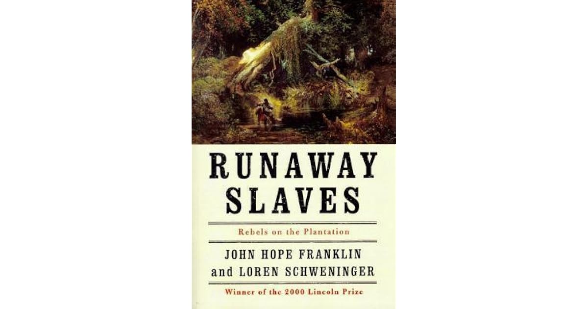 Runaway Slaves: Rebels on the Plantation by John Hope Franklin