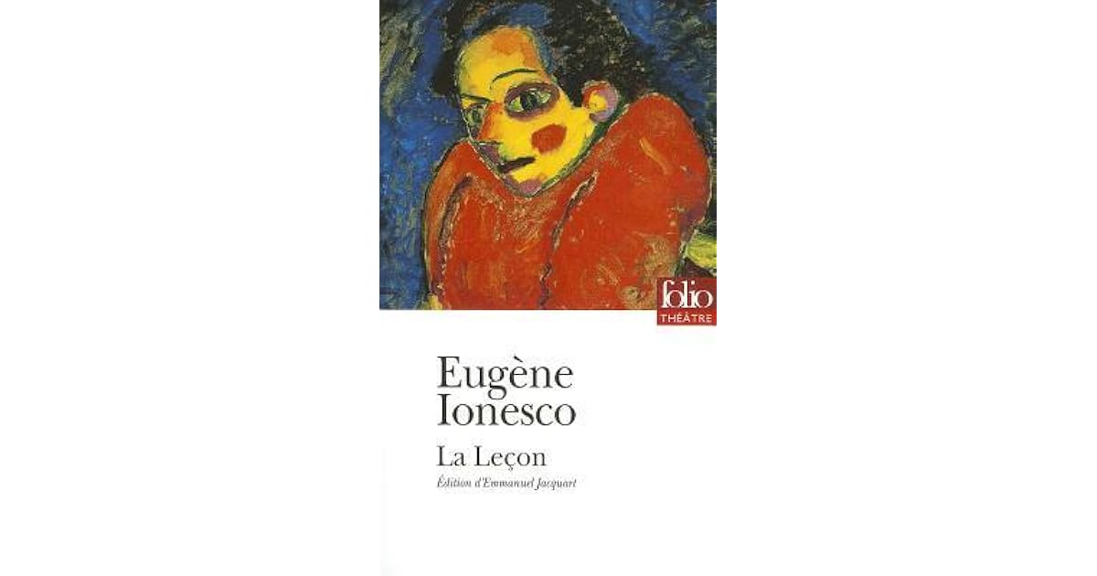 La Leçon by Eugène Ionesco