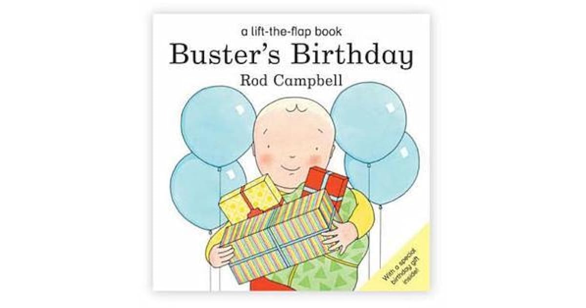 Buster's Birthday by Rod Campbell