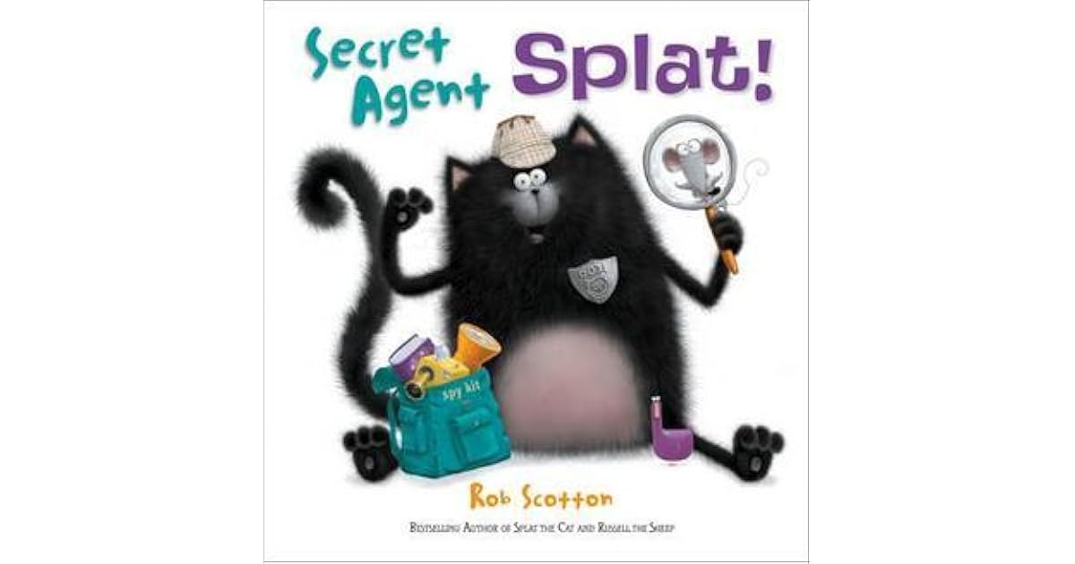 Secret Agent Splat by Rob Scotton