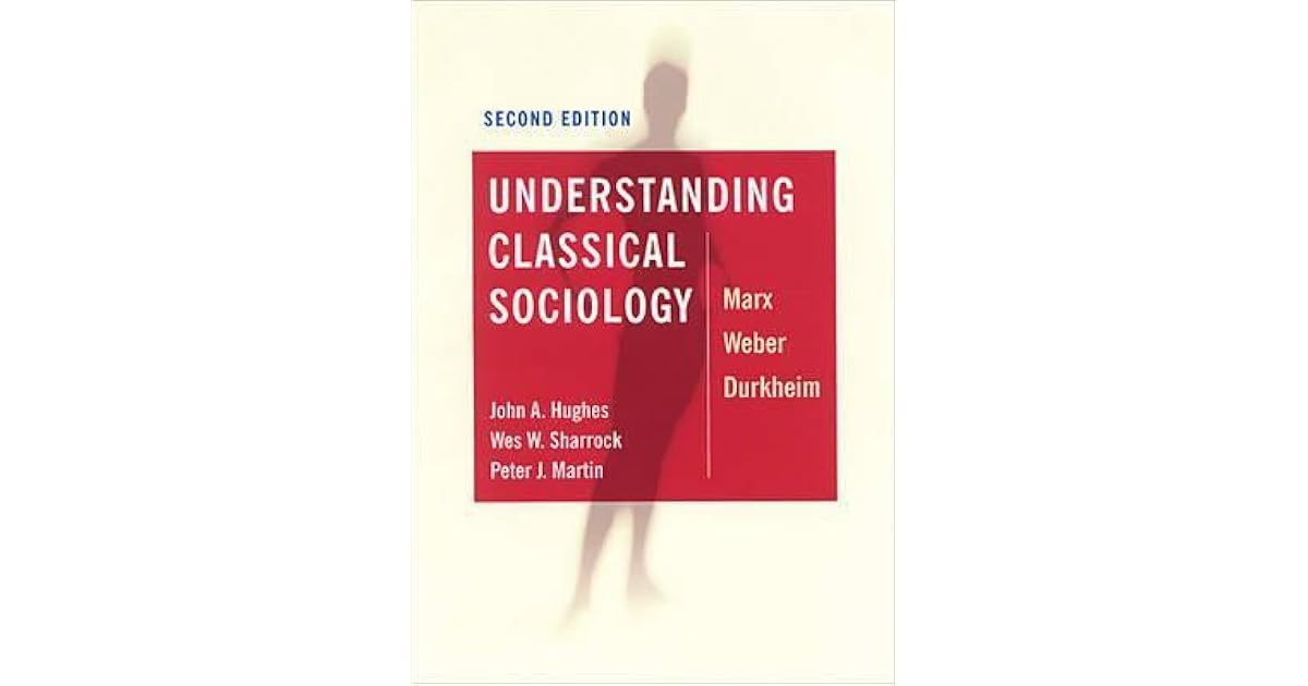 Understanding Classical Sociology: Marx, Weber, Durkheim by John A. Hughes