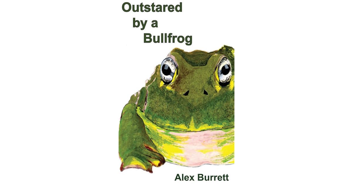 Outstared by a Bullfrog by Alex Burrett