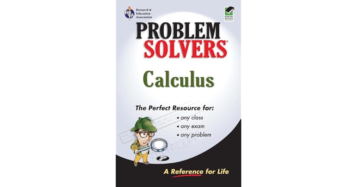 Calculus Problem Solver by Research & Education Association