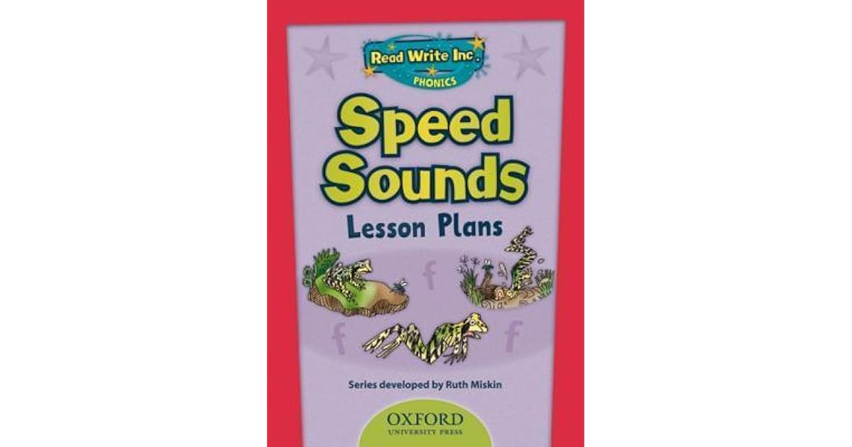 Read Write Inc. Phonics: Speed Sounds Lesson Plans by Ruth Miskin
