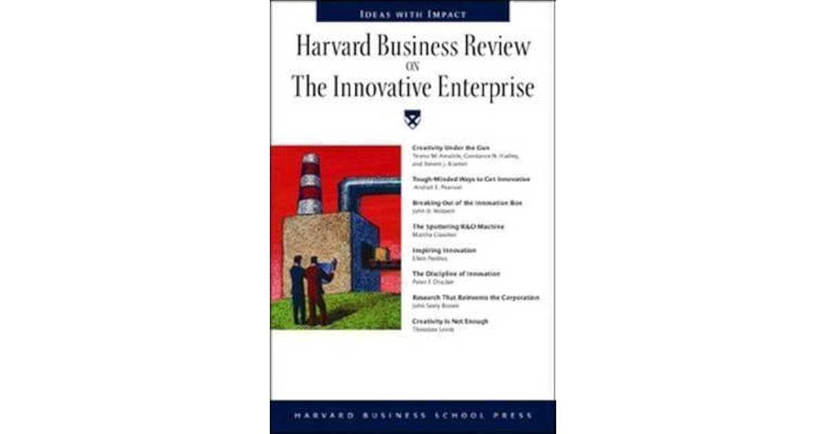 Harvard Business Review on the Innovative Enterprise by Harvard ...