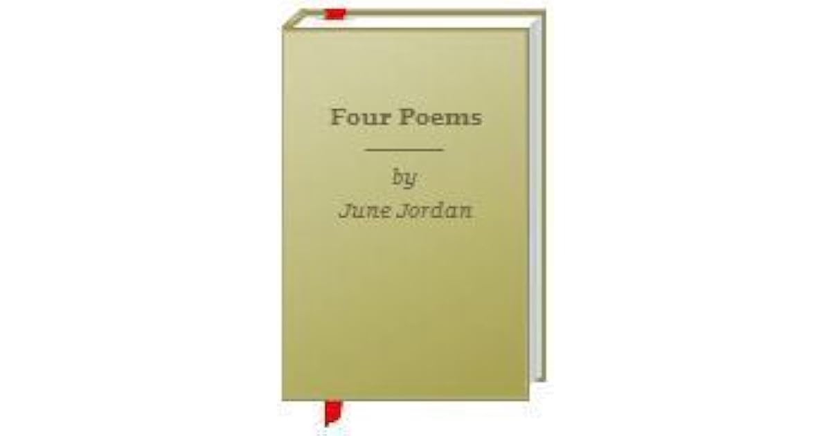 Four Poems by June Jordan