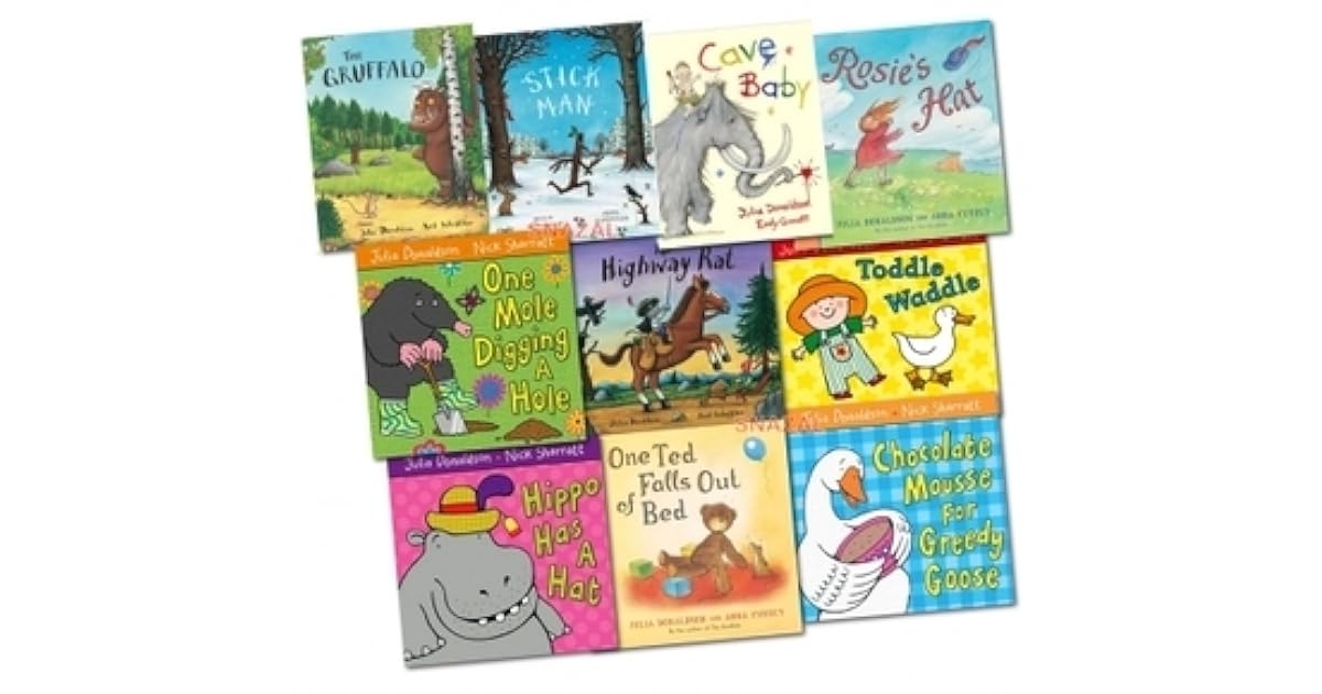 Gruffalo Collection Julia Donaldson 10 Books Set by Julia Donaldson