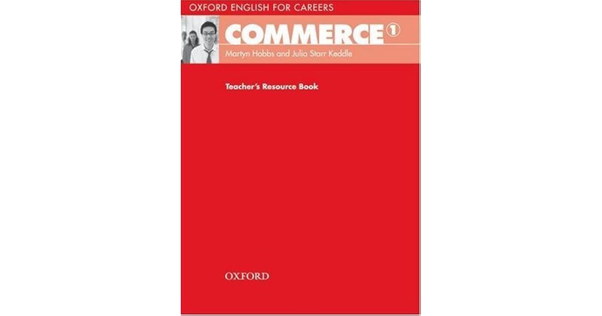 Commerce 1 Teacher's Resource Book by Martyn Hobbs