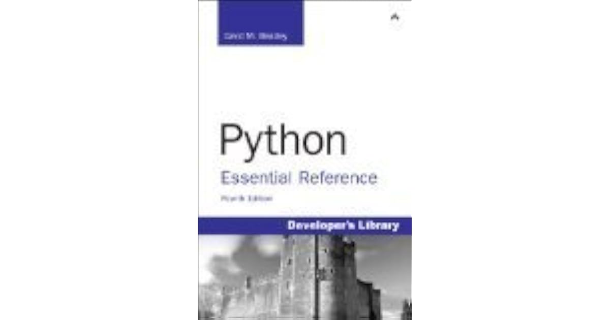 Python Essential Reference by David M. Beazley