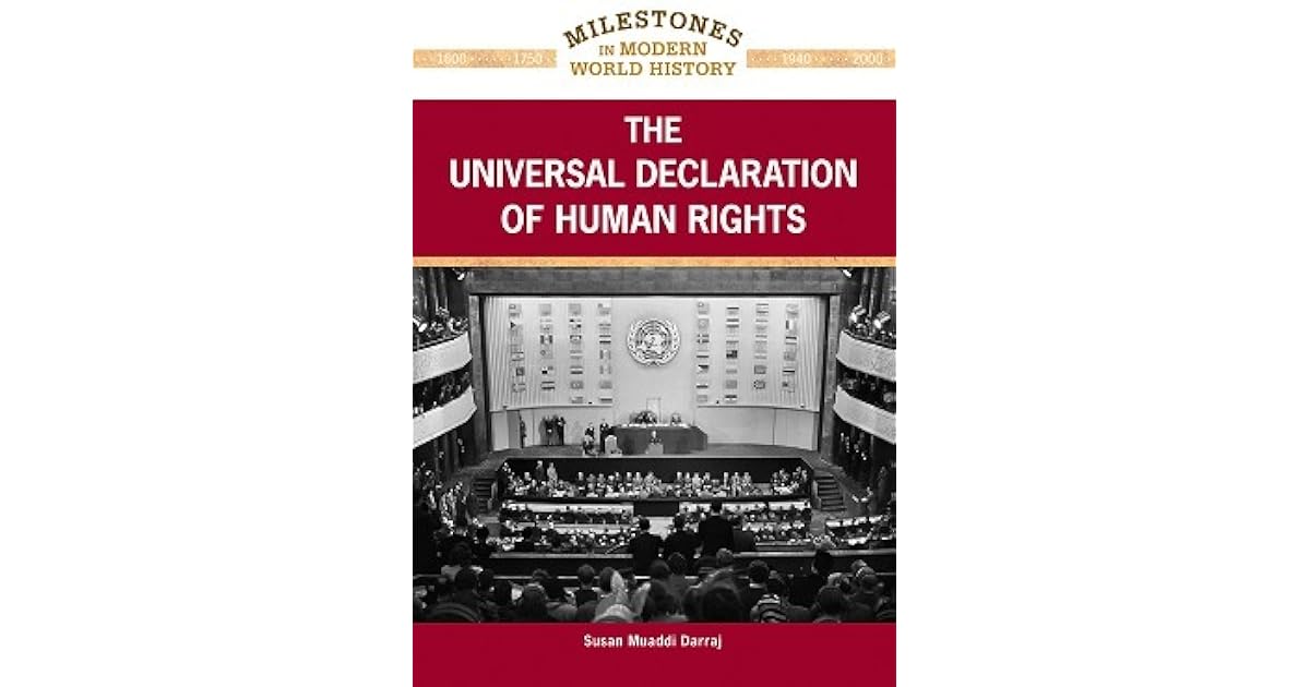 The Universal Declaration of Human Rights by Susan Muaddi Darraj