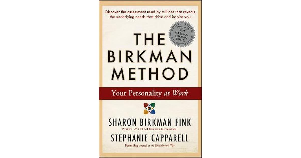The Birkman Method: Your Personality at Work by Sharon Birkman Fink