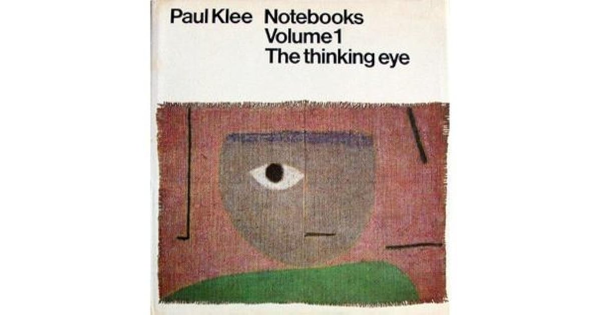 The thinking eye by Paul Klee