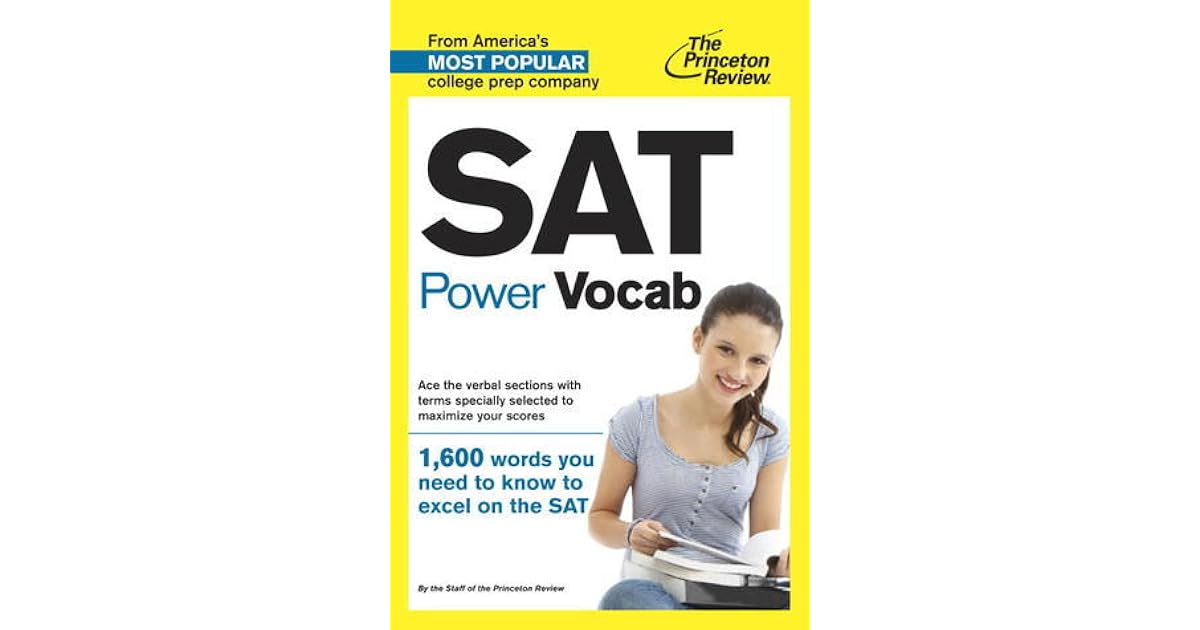 SAT Power Vocab by The Princeton Review
