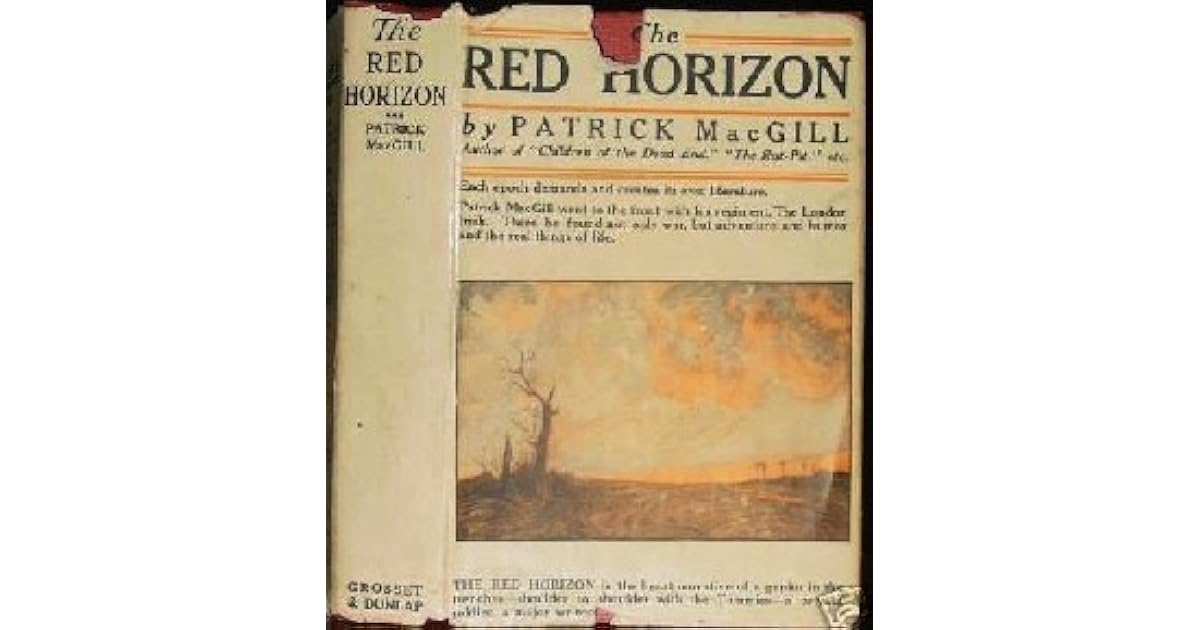 The Red Horizon by Patrick MacGill