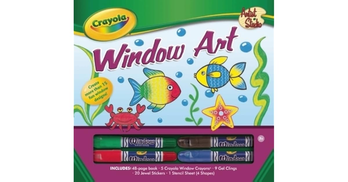 Crayola Color Workshop: Window Art by Alison Panik