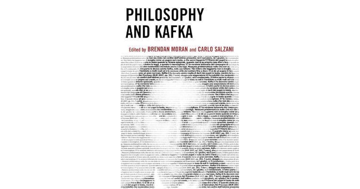 Philosophy and Kafka by Brendan Moran