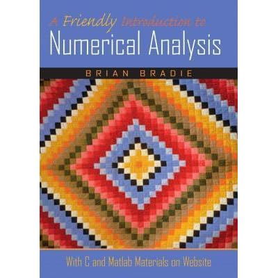 introduction to numerical analysis pdf