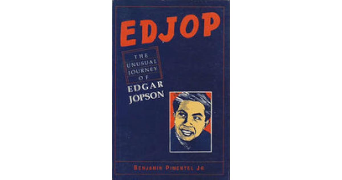 Edjop: The unusual journey of Edgar Jopson by Benjamin Pimentel