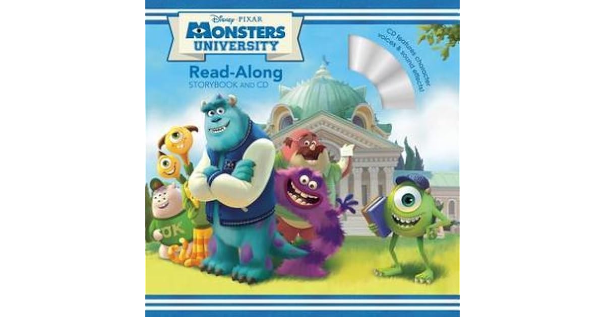 Monsters University Read-Along Storybook and CD by Calliope Glass