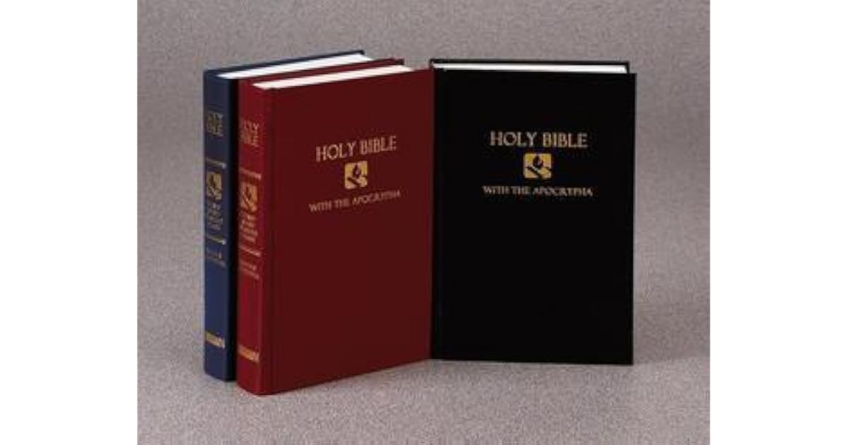 Holy Bible With The Apocrypha And The Deuterocanonical Books: New ...