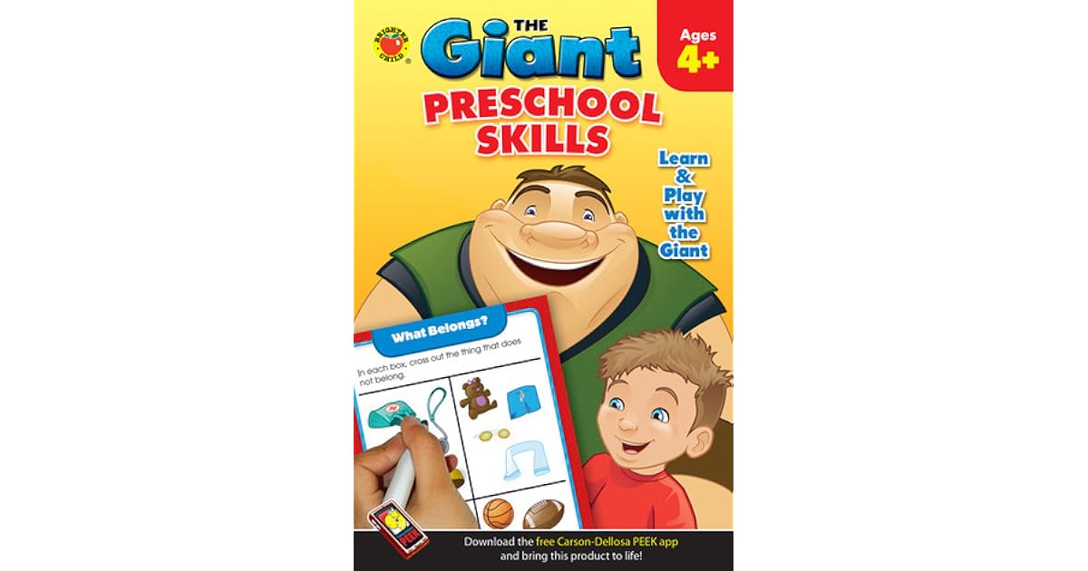 The Giant: Preschool Skills Activity Book by Brighter Child