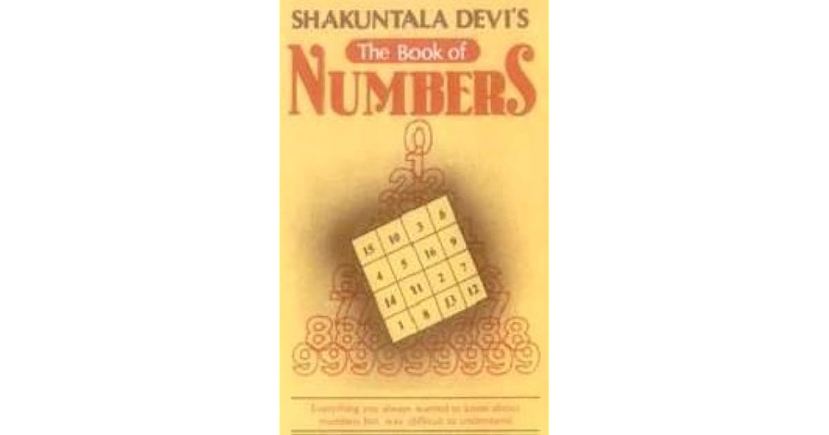 The Book Of Numbers by Shakuntala Devi