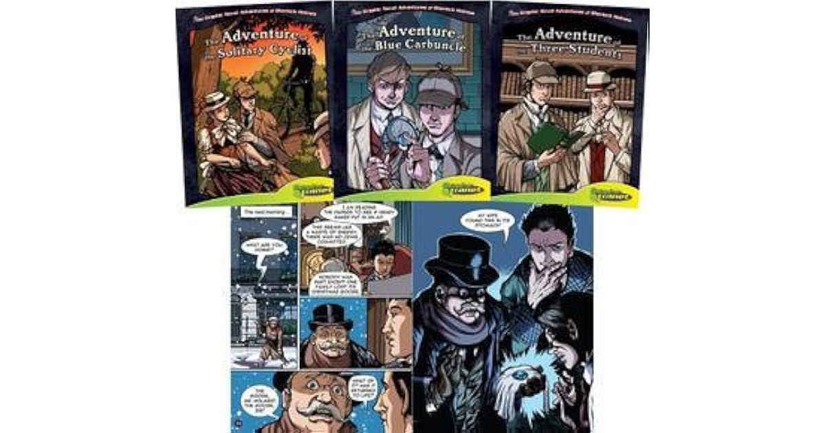 The Graphic Novel Adventures of Sherlock Holmes Set 2 by Vincent Goodwin