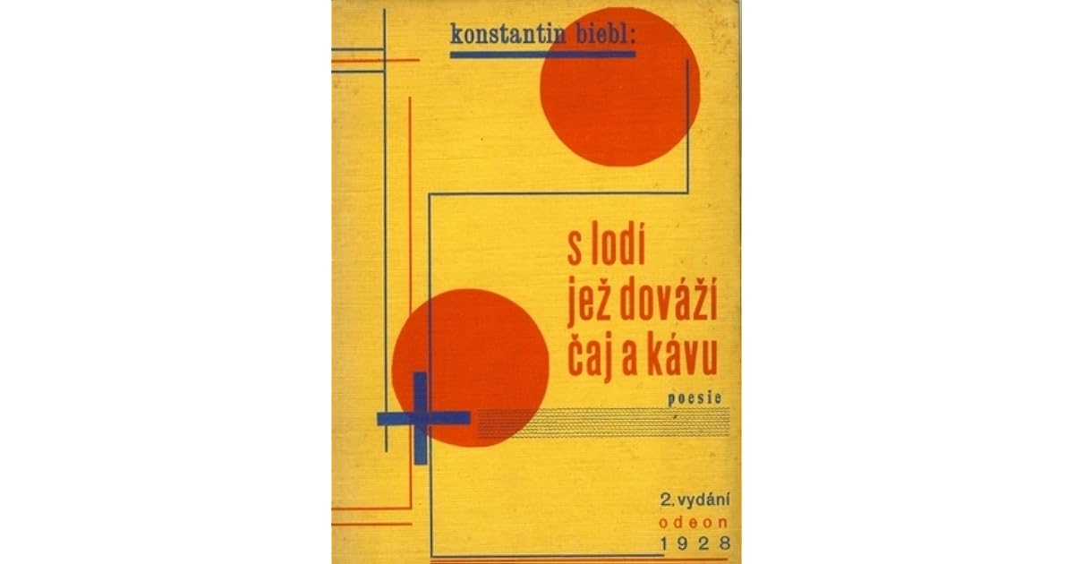 S lodí jež dováží čaj a kávu by Konstantin Biebl