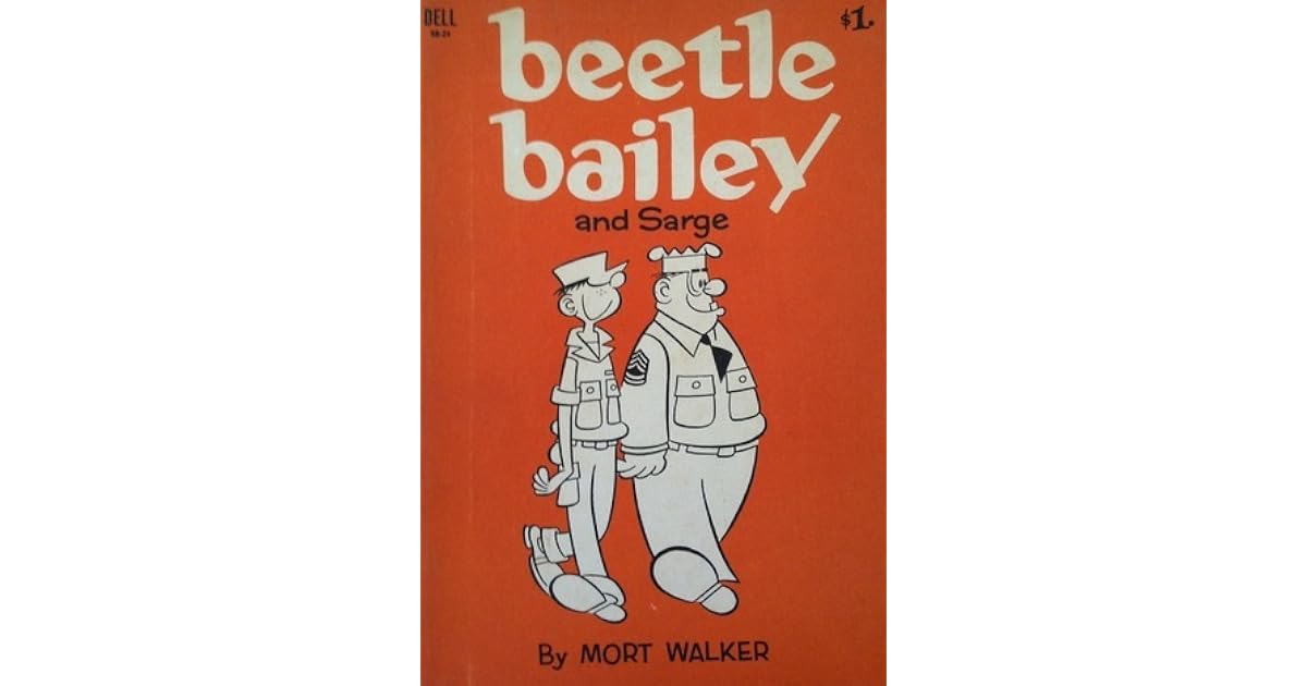 Beetle Bailey and Sarge by Mort Walker