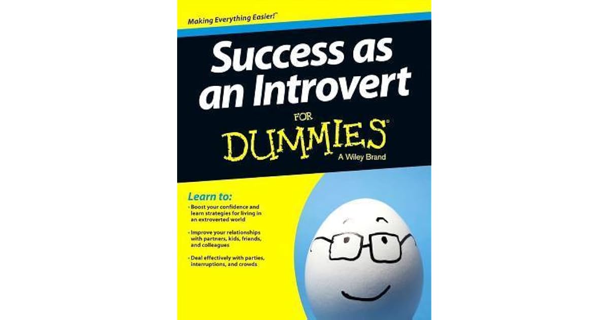Success as an Introvert for Dummies by Joan Pastor