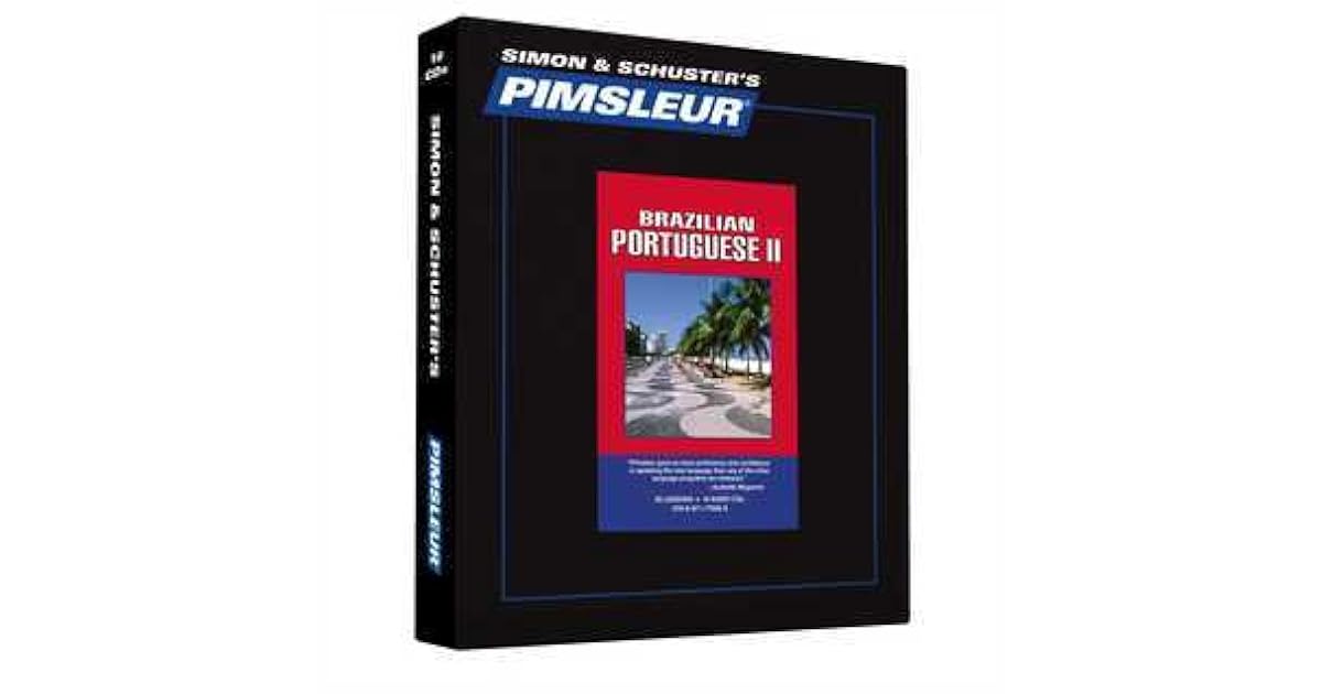 Pimsleur Portuguese (Brazilian) Level 2 CD: Learn to Speak and ...