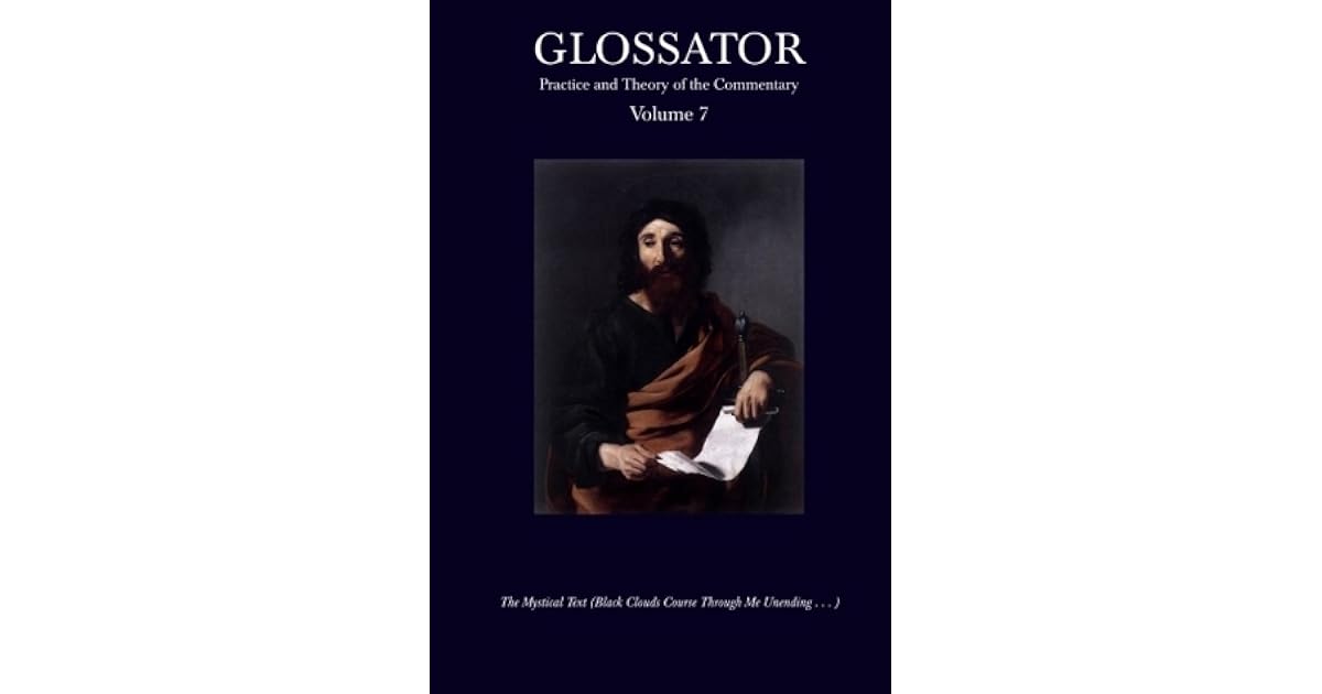 Glossator Volume 7 by Nicola Masciandaro