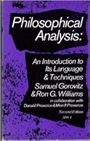 Philosophical Analysis: An Introduction to Its Language and Techniques ...